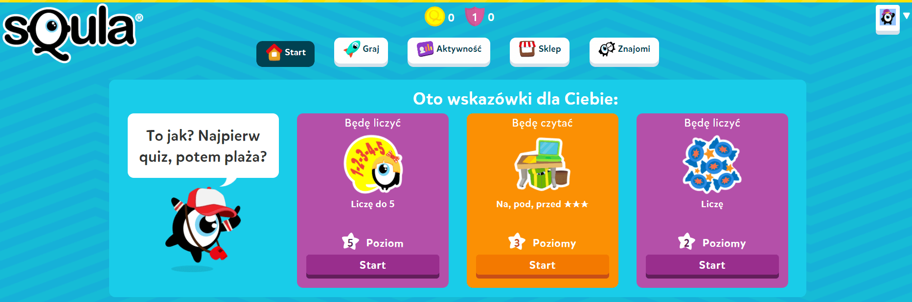 Squla - platforma edukacyjna dla dzieci - Blog Matczyne Fanaberie