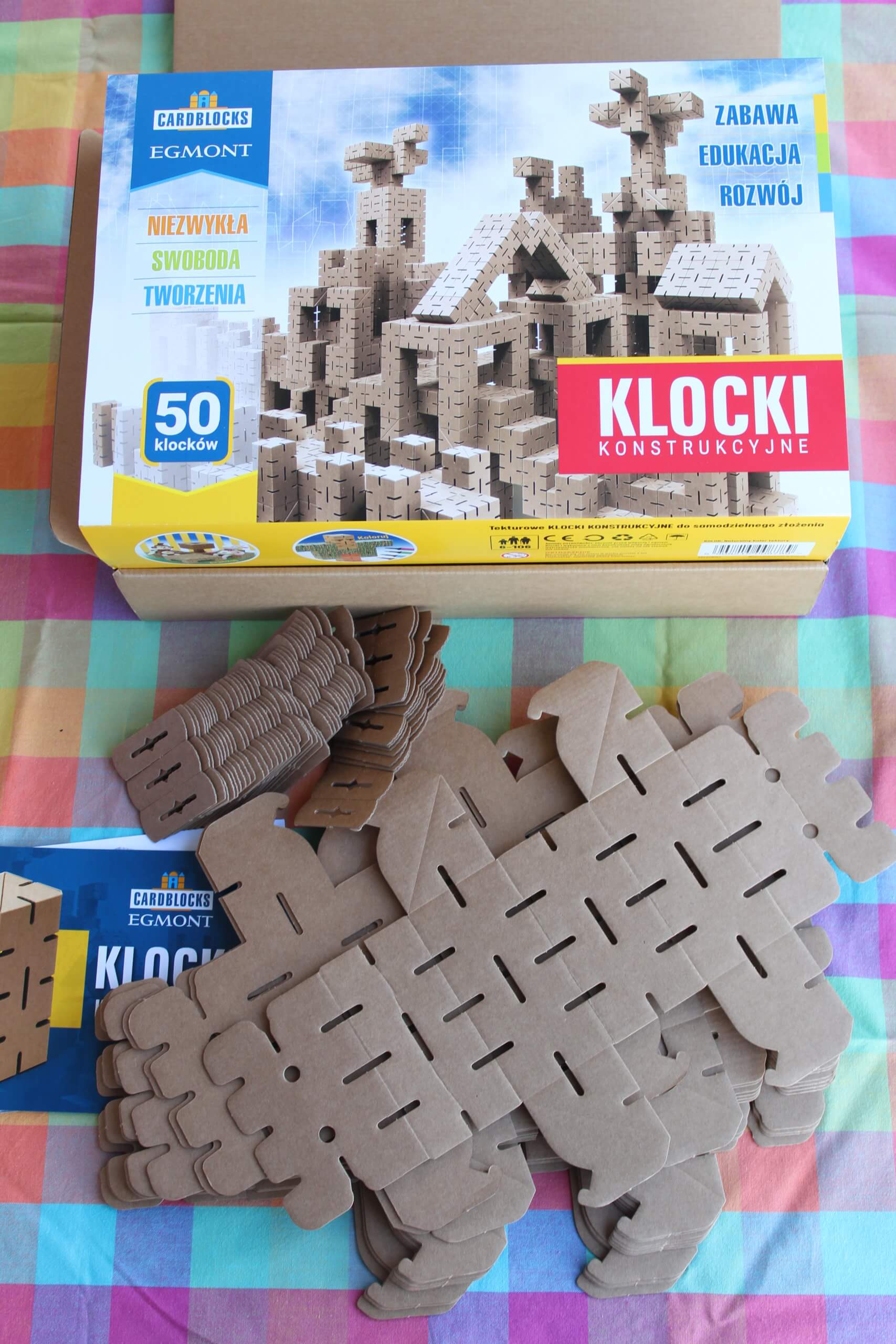 Klocki CARDBLOCKS - Blog Matczyne Fanaberie